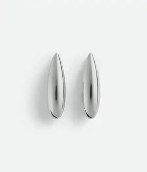 Bottega Veneta Large Ellipse Earrings
