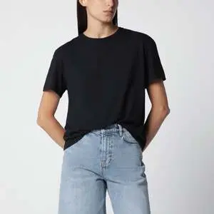 TOTEME Organic Cotton Jersey T-shirt - Black