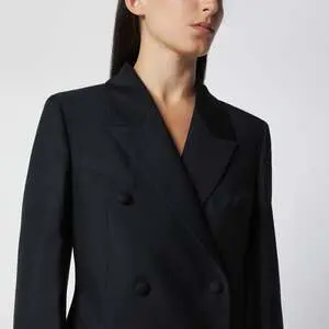 RÓHE Double-breasted Wool-blend Jacket