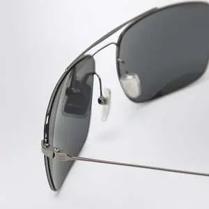Gucci Ruthenium Metal Navigator Sunglasses