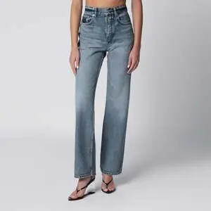Alaia Mid Rise Jeans For Women