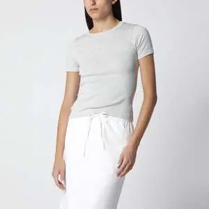 FLORE FLORE Mélange Car Tee Organic Cotton T-shirt - Grey