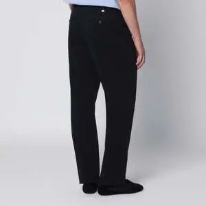 PT TORINO Navy Cotton Trousers