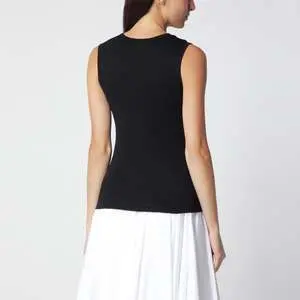 FLORE FLORE Esmé Lw Organic Cotton Tank Top - Black