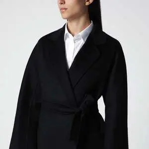 Max Mara Ludmilla Icon Coat In Cashmere - Black