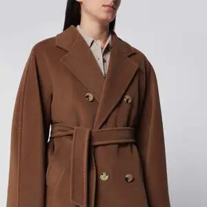 Max Mara 101801 Icon Coat In Tobacco