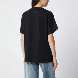 MAISON MARGIELA Cotton Jersey T-shirt With Numeric Logo Patch