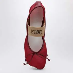MAISON MARGIELA Numeric Anatomic Ballet Flats With Transparent Finish
