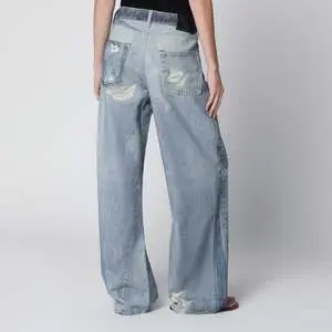 Our Legacy Full Cut Digital Denim Print Jeans