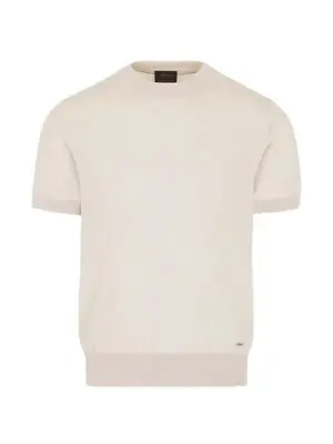 Brioni Cashmere And Silk T-shirt - White