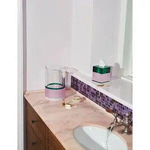 REFLECTIONS COPENHAGEN Glossy Crystal Tissue Box