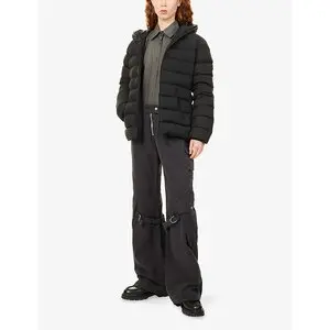 Moncler Herbes Hooded Shell-down Jacket