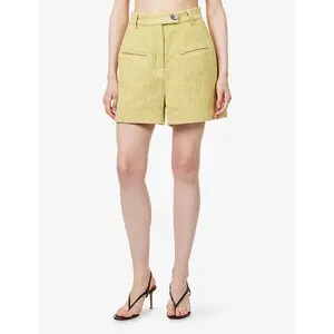 Oddmuse High-waist Tailored Bouclé Shorts
