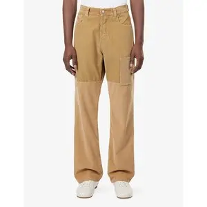 WALES BONNER Sissoo Straight-leg Cotton-corduroy Trousers - Camel