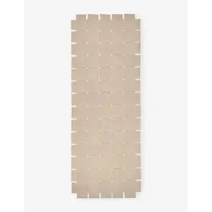 FERM LIVING Foundation Wool And Cotton Runner 80cm X 200cm - Cashmere
