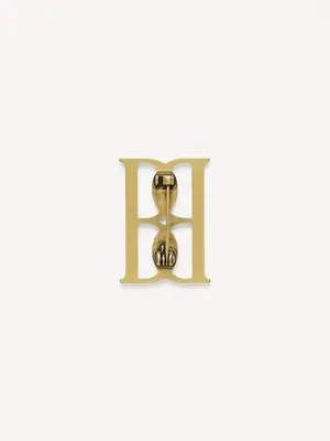 BY MALENE BIRGER Logo Brooch
