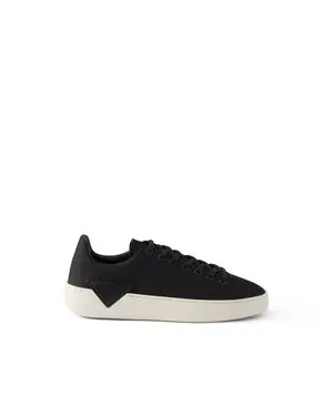 Prada Court Re-nylon Sneakers - Black