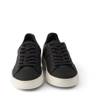 Prada Court Re-nylon Sneakers - Black