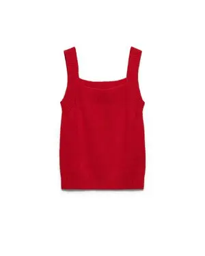 Prada Shetland Wool Tank Top - Red