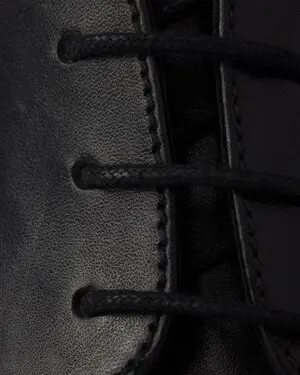 Prada Antiqued Leather Lace-up Shoes