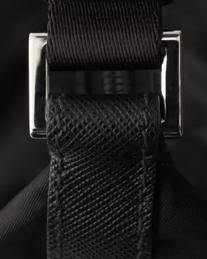 Prada Re-nylon And Saffiano Leather Shoulder Bag