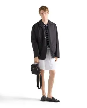 Prada Saffiano Leather Mini One-shoulder Backpack