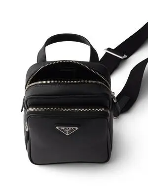 Prada Saffiano Leather Mini One-shoulder Backpack