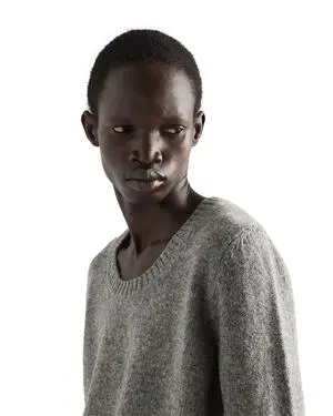Prada Shetland Wool Scoop-neck Sweater
