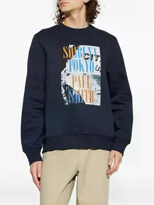 Paul Smith Graphic-print Sweatshirt