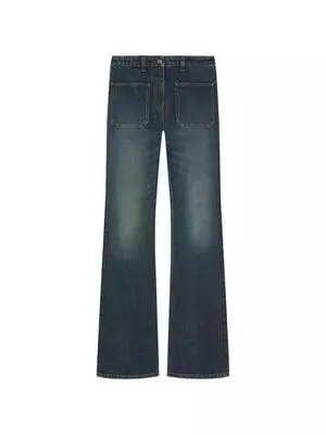COURREGES Embroidered Ac Logo Denim