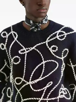 Dolce & Gabbana Virgin-wool Pullover With Embroidery