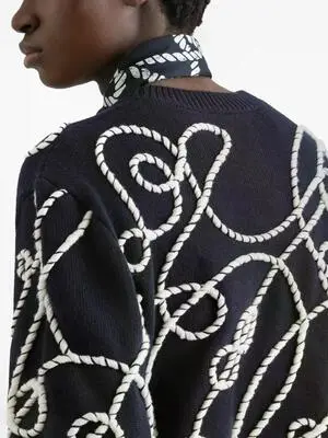 Dolce & Gabbana Virgin-wool Pullover With Embroidery