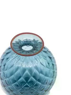 VENINI Monofiore Balloton Glass Vase - Blue