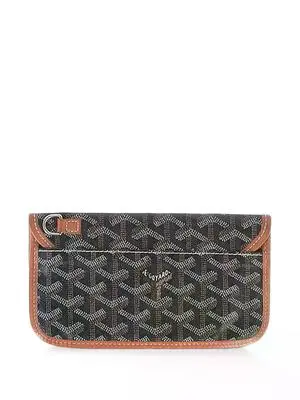 Goyard St. Louis Goyardine Clutch Bag
