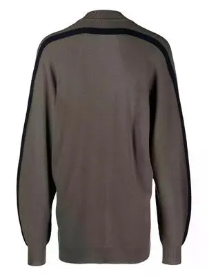 Issey Miyake Crew-neck Wool Jumper - Green