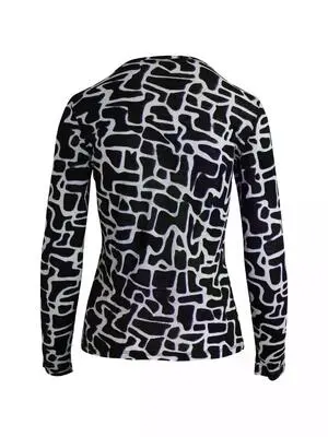 Proenza Schouler Printed Crew-neck Top
