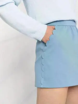 Red Valentino Scallop Edge Skort