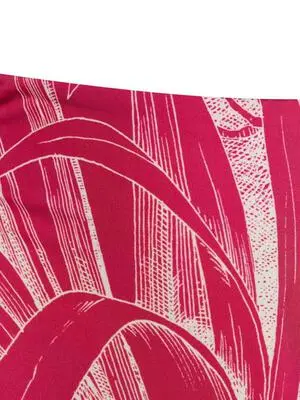 Red Valentino Leaf-print Bikini