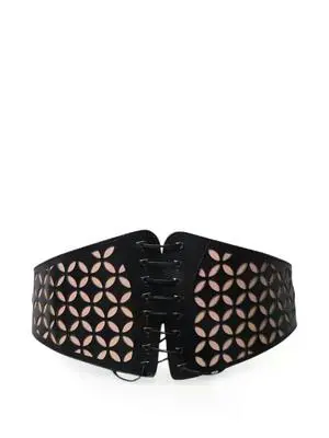 Alaïa Laser-cut Bustier Waist Belt