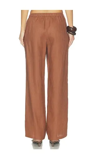 Faithfull The Brand Capriolla Pant In . Also - Chocolate