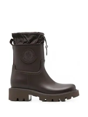 Moncler Kickstream Rain Boots - Red