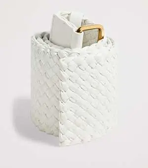 Bottega Veneta Woven Nappa Leather Sumo Belt