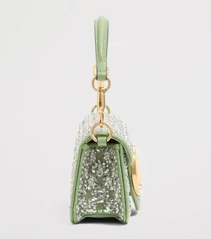 Valentino Garavani Embellished Locò Shoulder Bag
