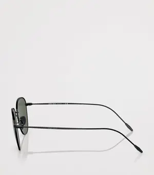 Giorgio Armani Rounded Square Sunglasses
