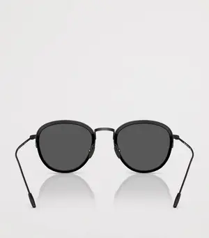 Giorgio Armani Metal Round Sunglasses