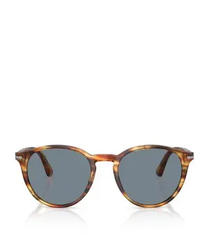 Persol Acetate Phantos Sunglasses - Brown