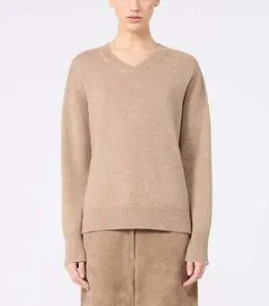 Max Mara Cashmere V-neck Sweater