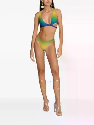 AMIR SLAMA X Tati Barbieri Ombré Panelled Bikini