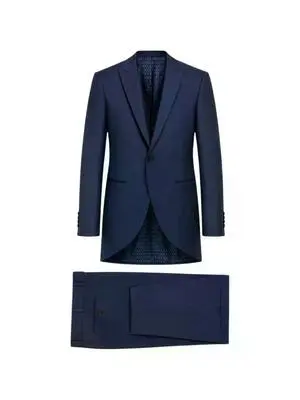 RAMON SANJURJO Peak-lapel Suit - Blue