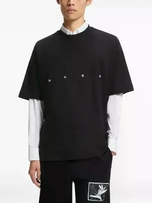 Hugo Logo-embroidered Oversized T-shirt